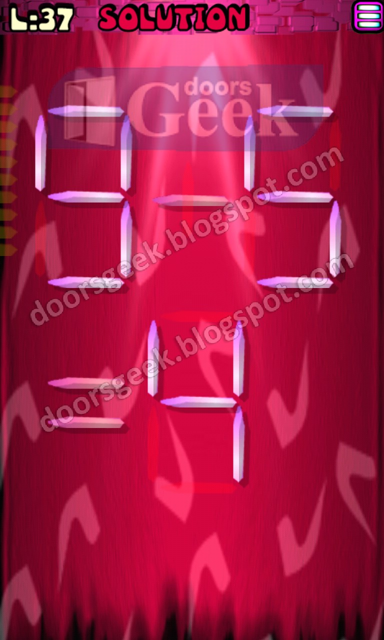 Matches Puzzle [Episode 3] Level 37 Solution ~ Doors Geek